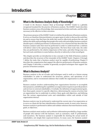 Babok v2.0 | PDF