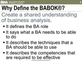 BABOK Version 2 | PPT