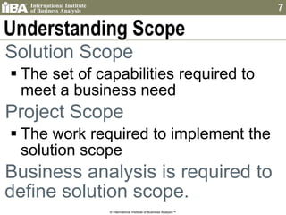 BABOK Version 2 | PPT