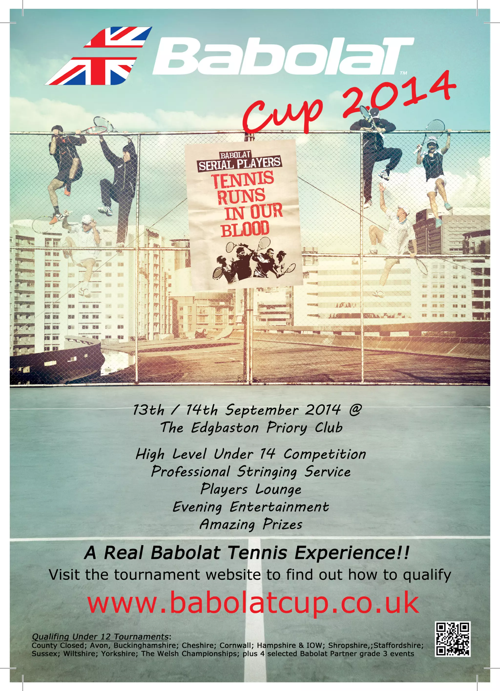 Babolat Cup UK 2014 Info Leaflet A5 | PDF