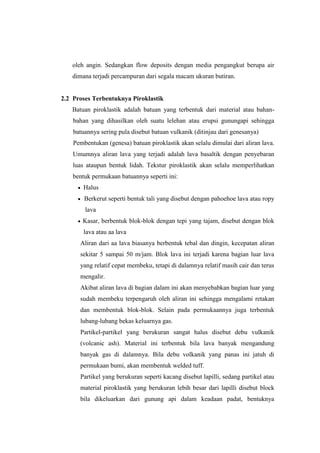 Bab piroklastik | PDF