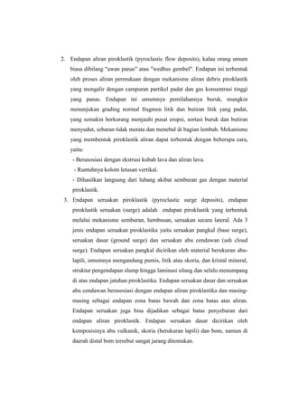 Bab piroklastik | PDF