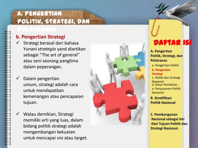 Politik dan Strategi Nasional | PPTX