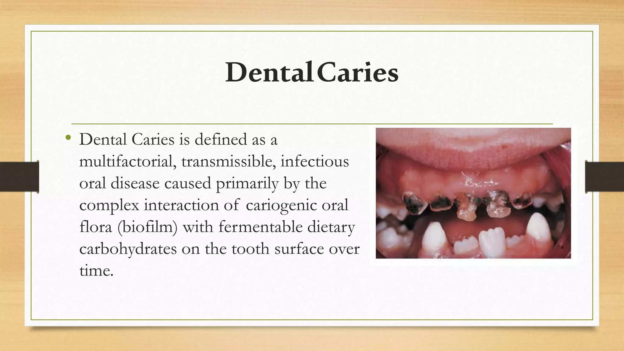 Sequelae of dental caries | PPTX