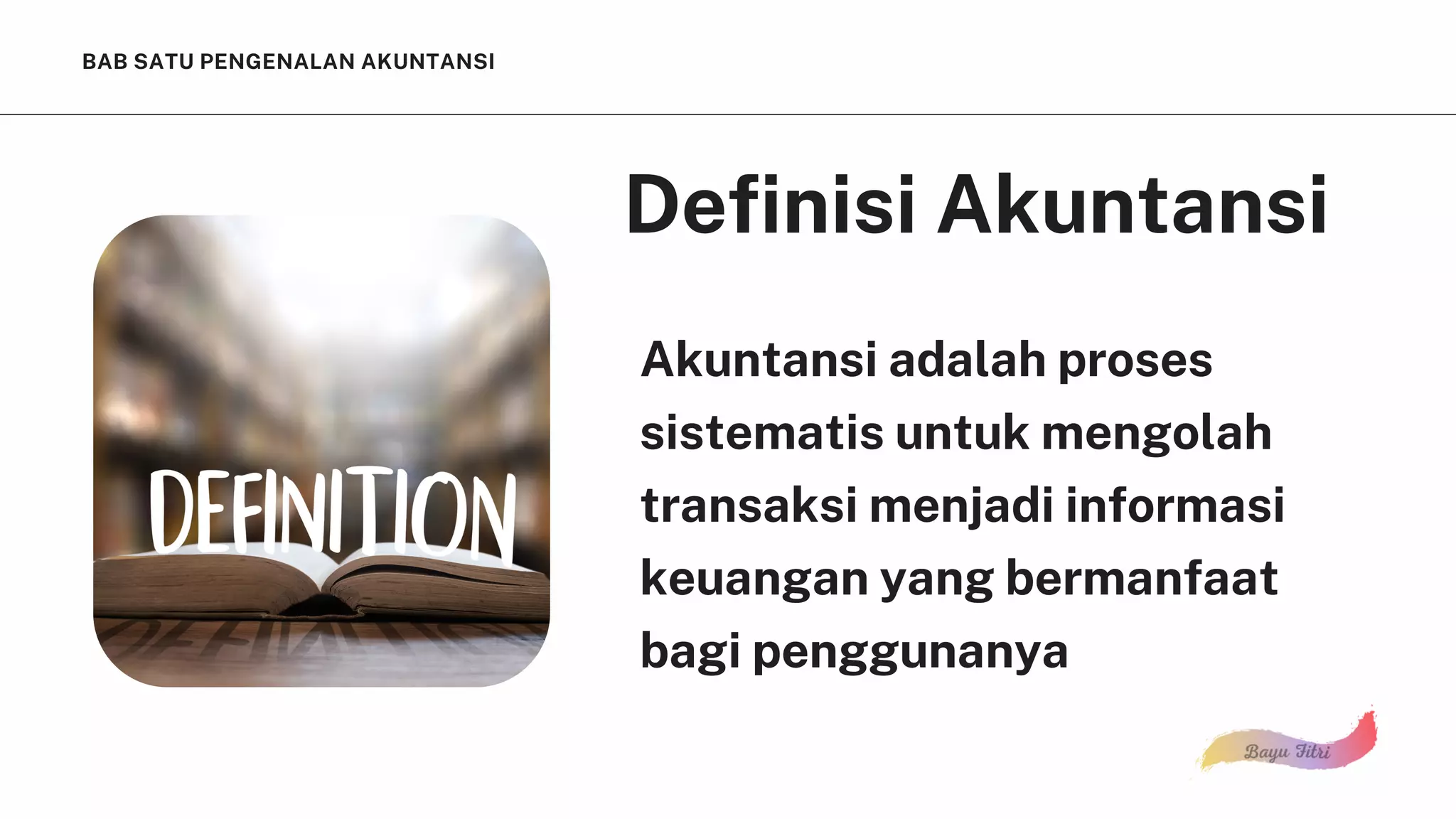 Bab satu pengenalan akuntansi | PDF