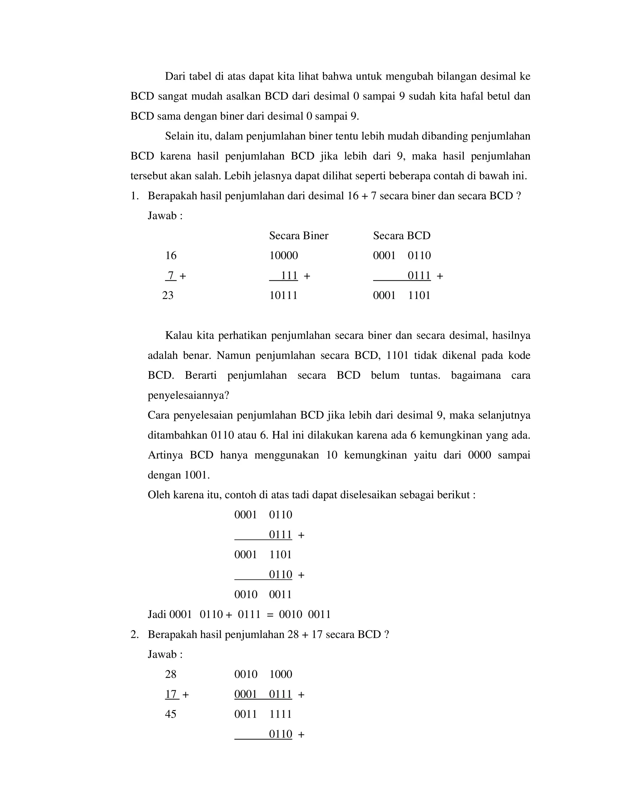 Bab sistem kode bilangan biner | PDF