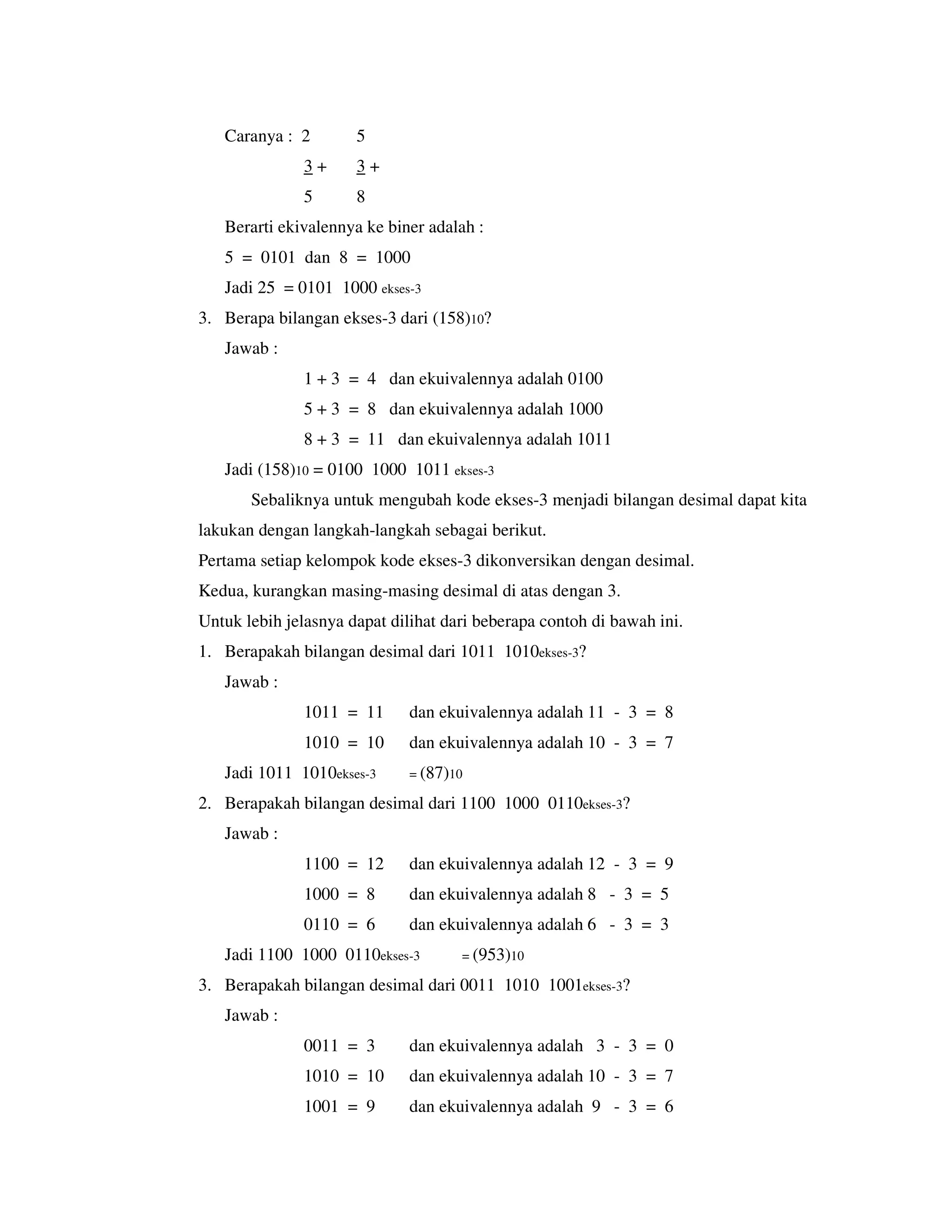 Bab sistem kode bilangan biner | PDF