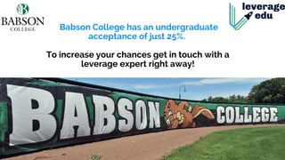 Babson College | PDF
