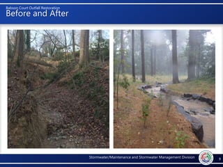 Babson Court Outfall Restoration | PPT