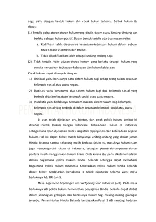Bab Tata Hukum Indonesia | DOCX