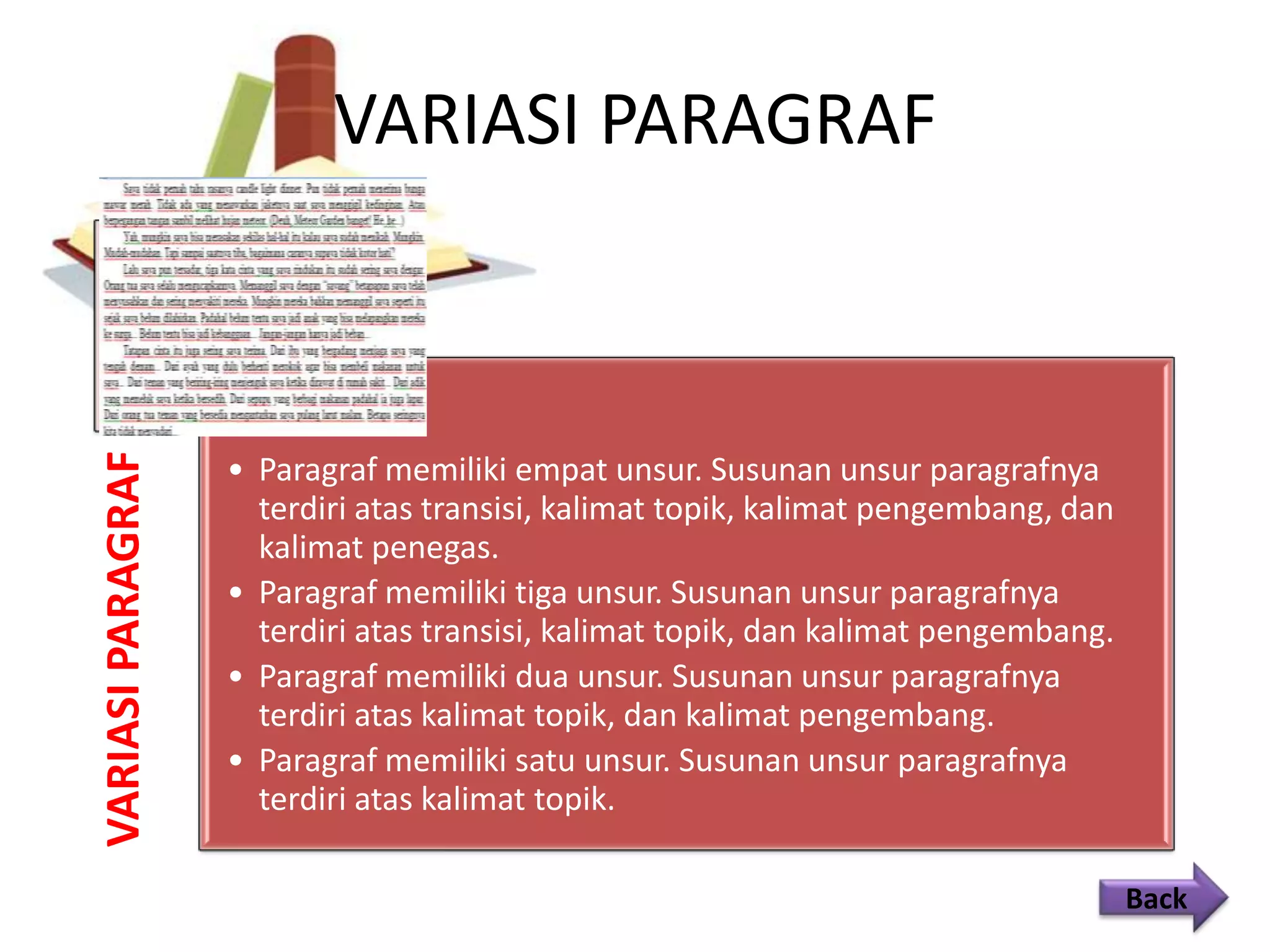 Bab tentang paragraf | PPT