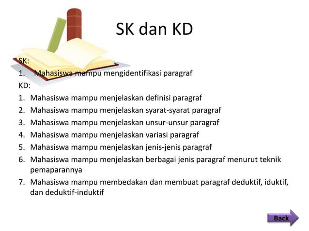 Bab tentang paragraf | PPT