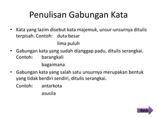 Bab tentang pembentukan kata | PPTX
