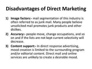 direct marketing | PPTX