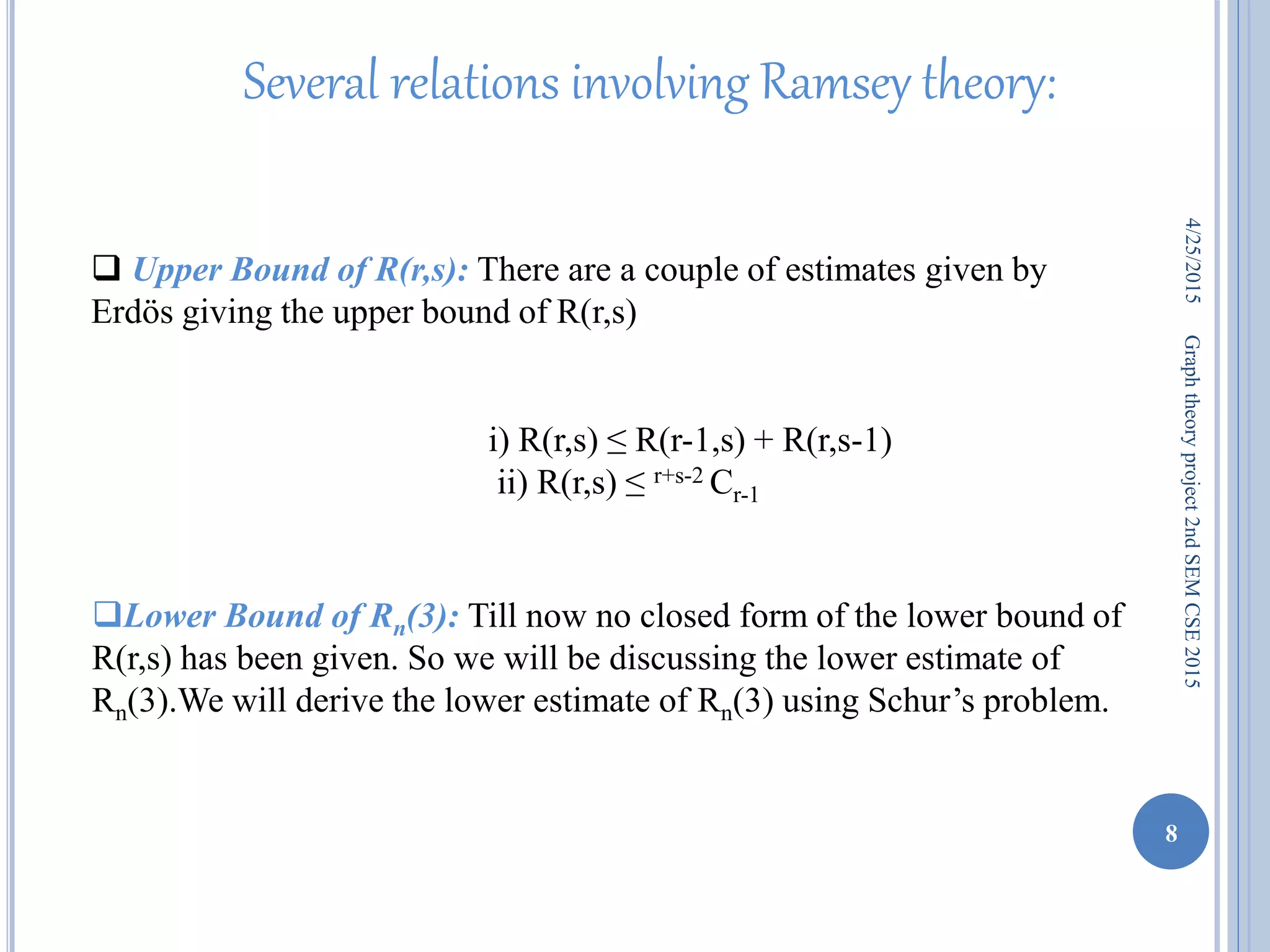 Ramsey Theory | PPTX