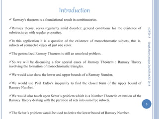 Ramsey Theory | PPTX