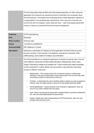 Babu Senior iOS Developer | PDF