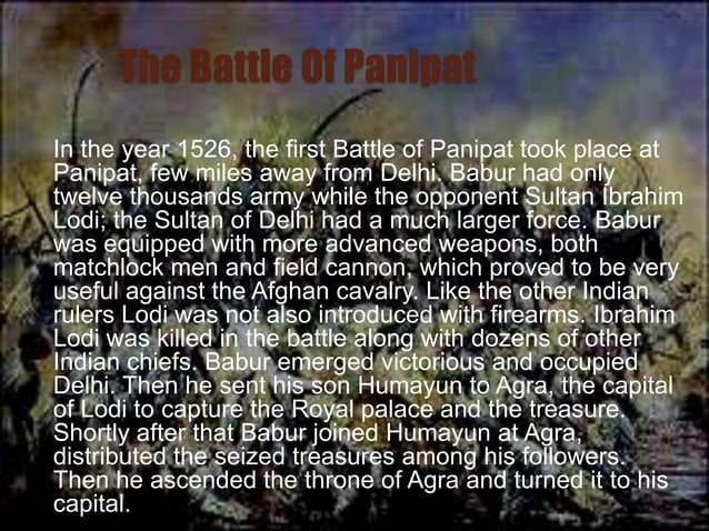 Mughal Emperor Babur | PPTX | Sikhism | Religion & Spirituality