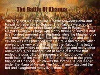 Mughal Emperor Babur | PPTX