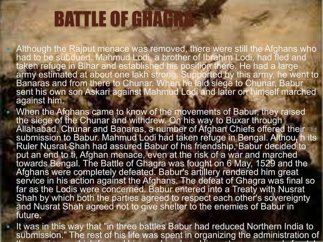 Mughal Emperor Babur | PPTX | Sikhism | Religion & Spirituality