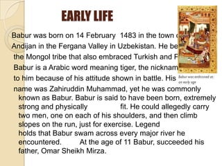 Mughal Emperor Babur | PPTX