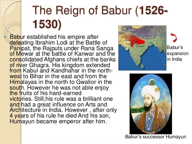 Mughal Emperor Babur