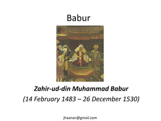 Babur | PDF