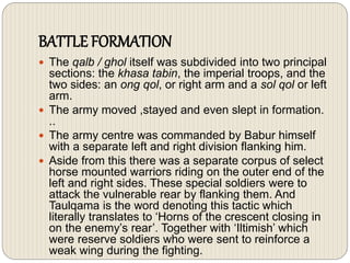 BABUR’S WARFARE.pptx