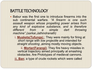 BABUR’S WARFARE.pptx