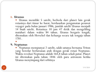 Bab v alam semesta | PPT