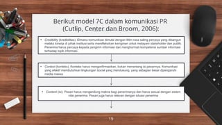 BAB VI - Proses Manajemen PR Tahap Tiga Mengambil Tindakan dan ...
