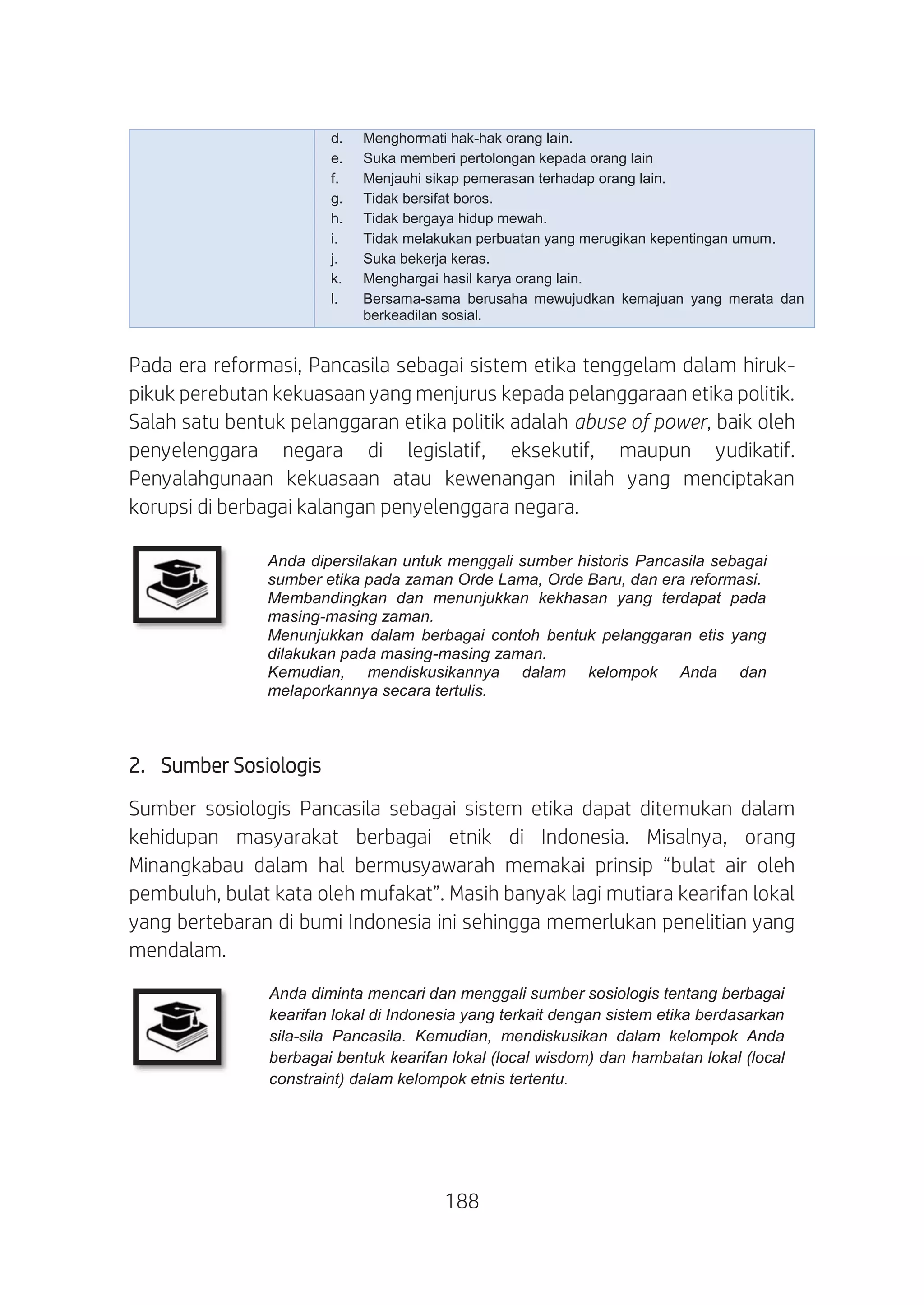 Bab vi bagaimana pancasila menjadi sistem etika | PDF