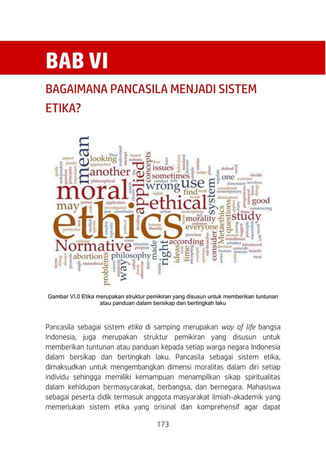 Bab vi bagaimana pancasila menjadi sistem etika | PDF