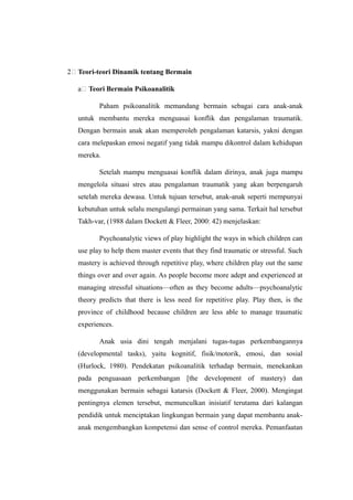 Bab vi bermain | RTF