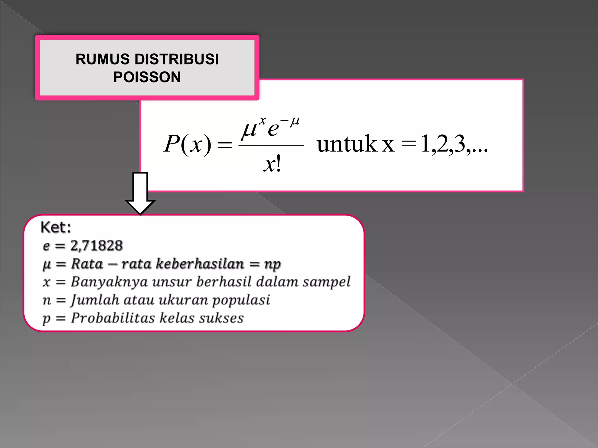 Bab vi binomial poisson | PPTX