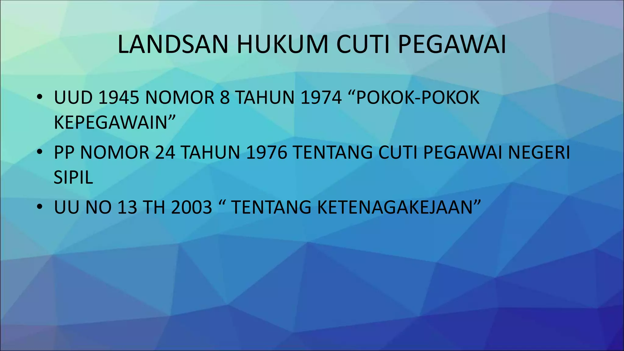 BAB VI CUTI PEGAWAI.pptx
