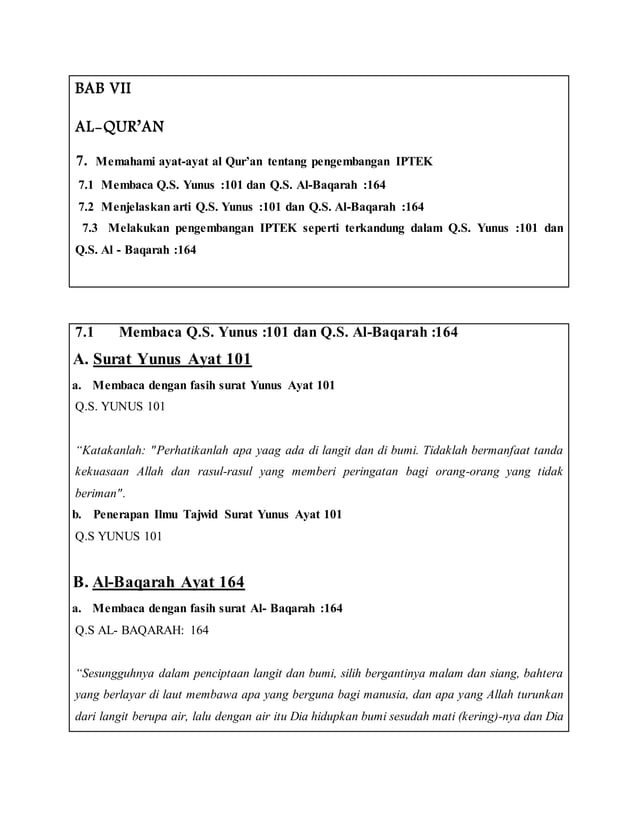 Bab vii | PDF