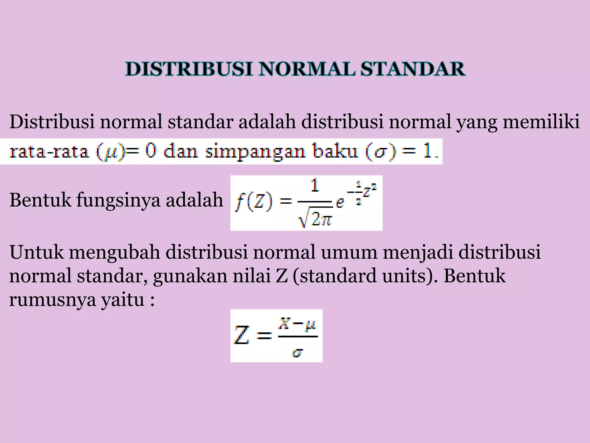 Bab vii distribusi normal | PPTX