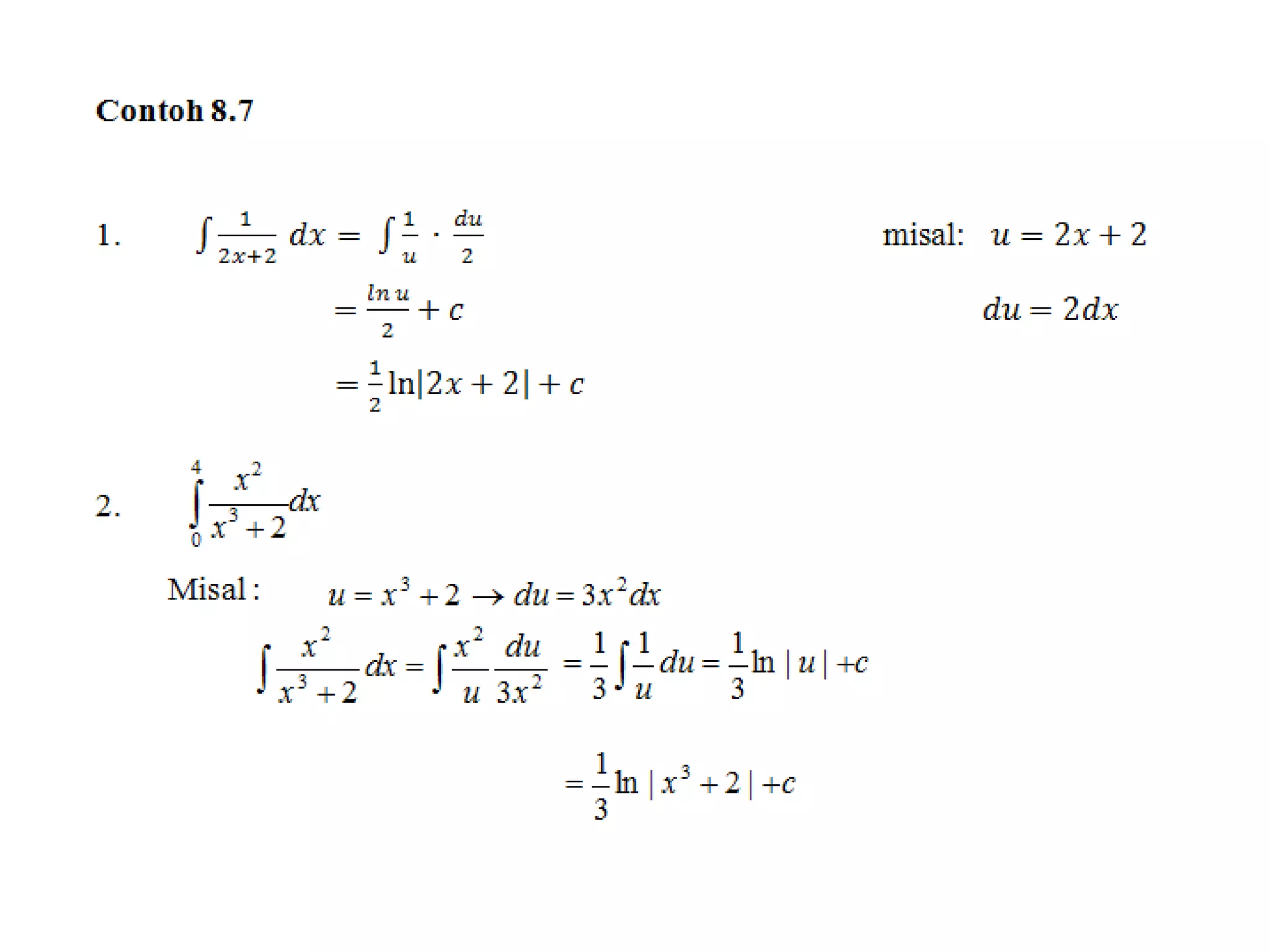 Bab 8. Fungsi Transenden ( Kalkulus 1 ) | PPS