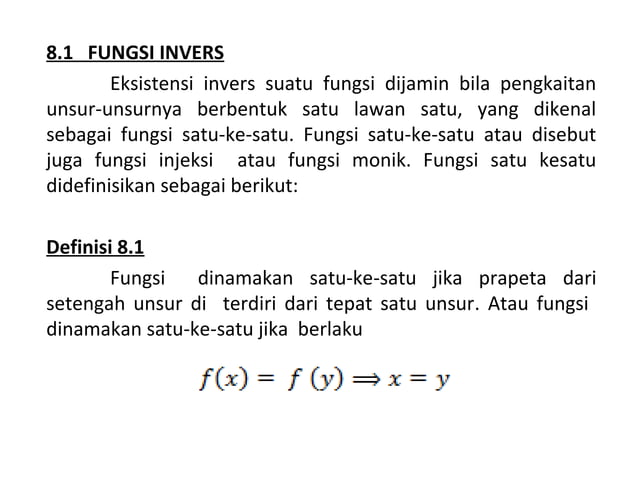 Bab 8. Fungsi Transenden ( Kalkulus 1 ) | PPS