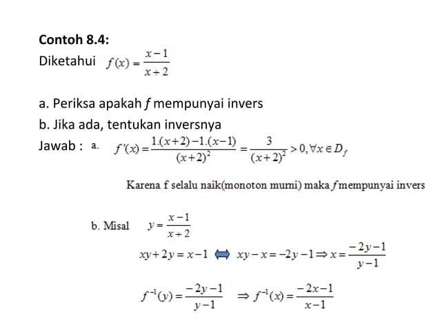 Bab 8. Fungsi Transenden ( Kalkulus 1 ) | PPS