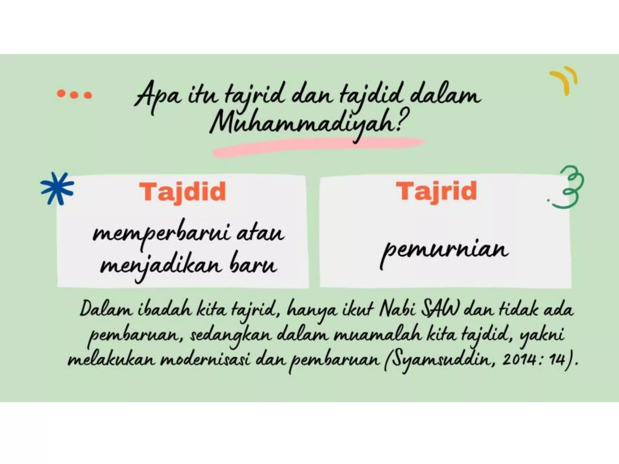 Bab VII Muhammadiyah sbg gerakan Tajrid dan Tajdid.pptx