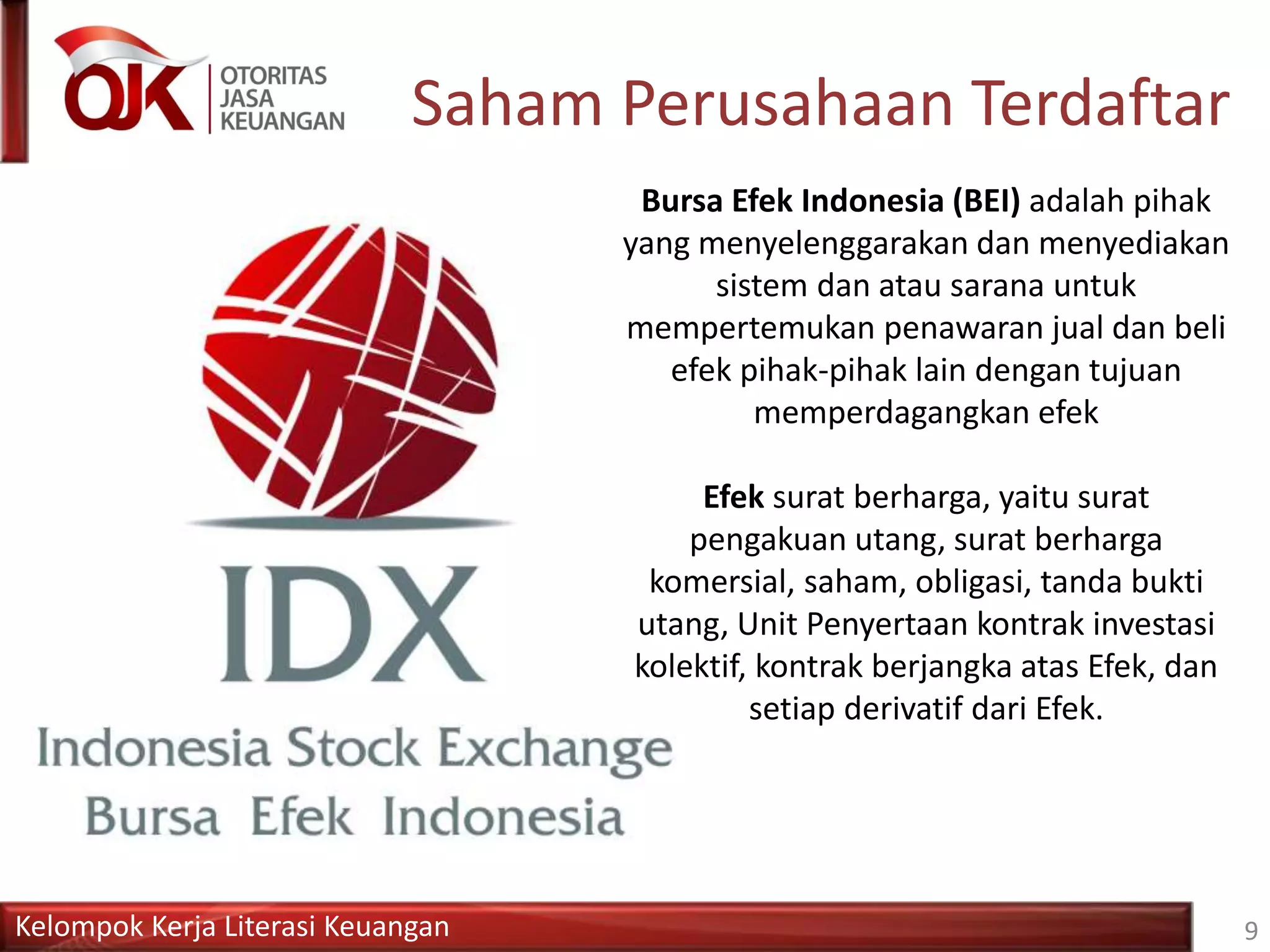 PRESENTASI PASAR MODAL | PPTX