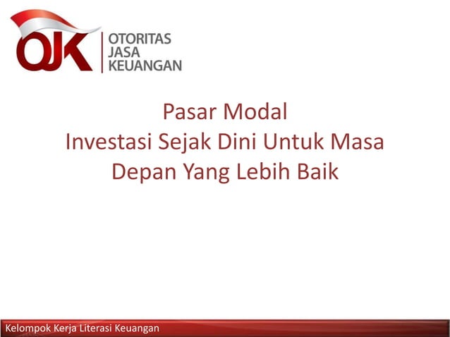 PRESENTASI PASAR MODAL | PPTX