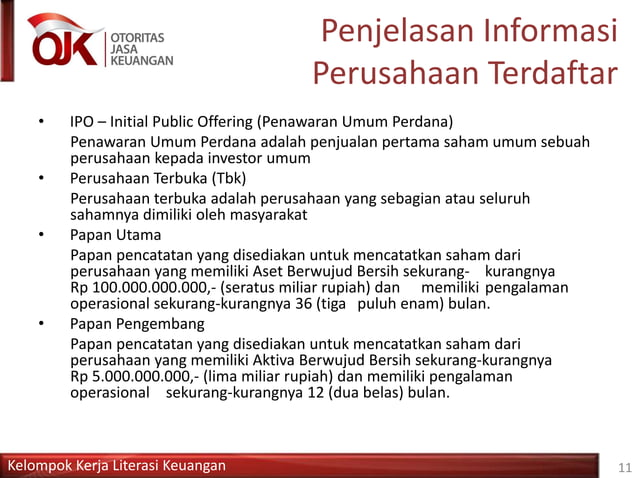 PRESENTASI PASAR MODAL | PPTX