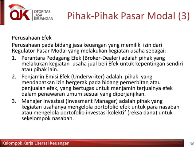 PRESENTASI PASAR MODAL | PPTX