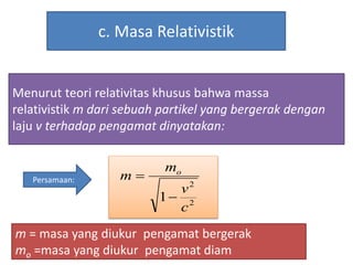BAB VII TEORI RELATIVITAS.pptx