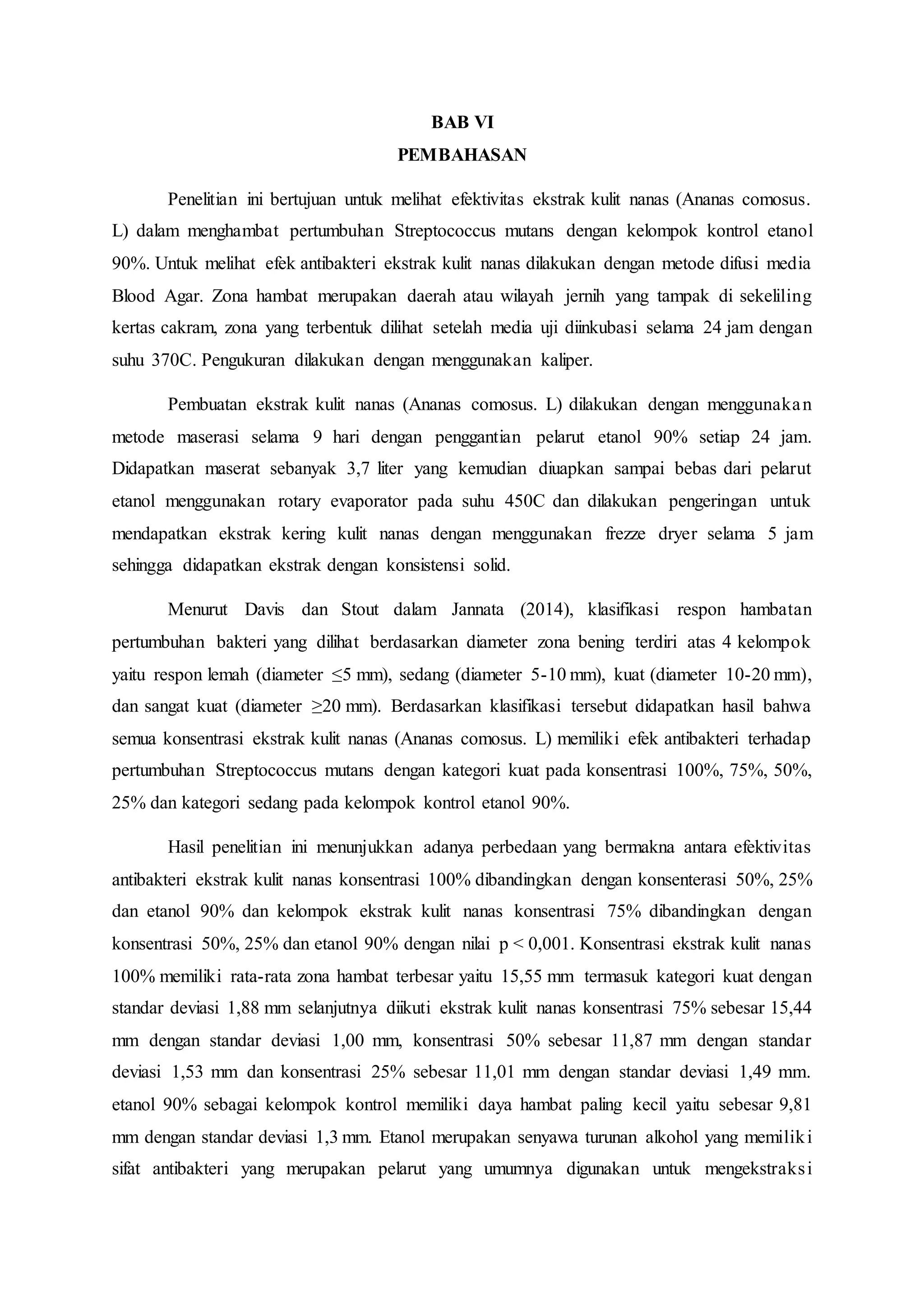 Bab vi pembahasan | PDF