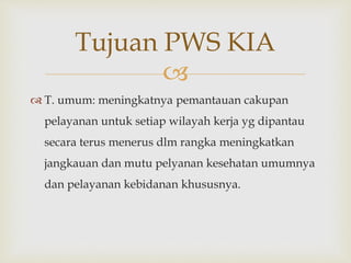 PWS KIA | PPTX