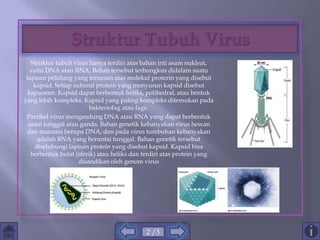 Bab virus kelas 1 | PPT